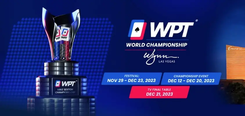 The WPT World Championship will make history in December 2003 with ...